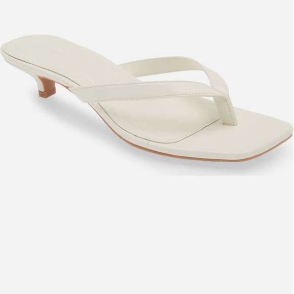 Open Edit | Shoes | Open Edit Tori Kitten Heel Sandal | Poshmark